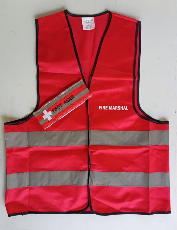BRANDED FIRE MARSHAL REFLECTIVE VEST | Nairobi Safety Shop