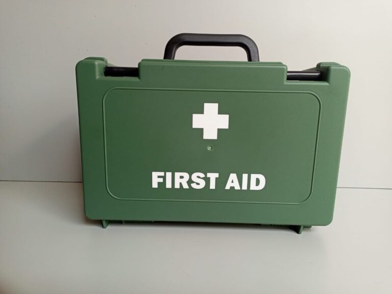 Medium Green Plastic First Aid Kit | Nairobi Safety Shop