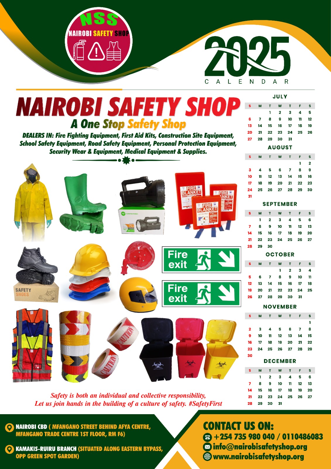 World Safety Day, Week and Year 2025 | Nairobi Safety Shop