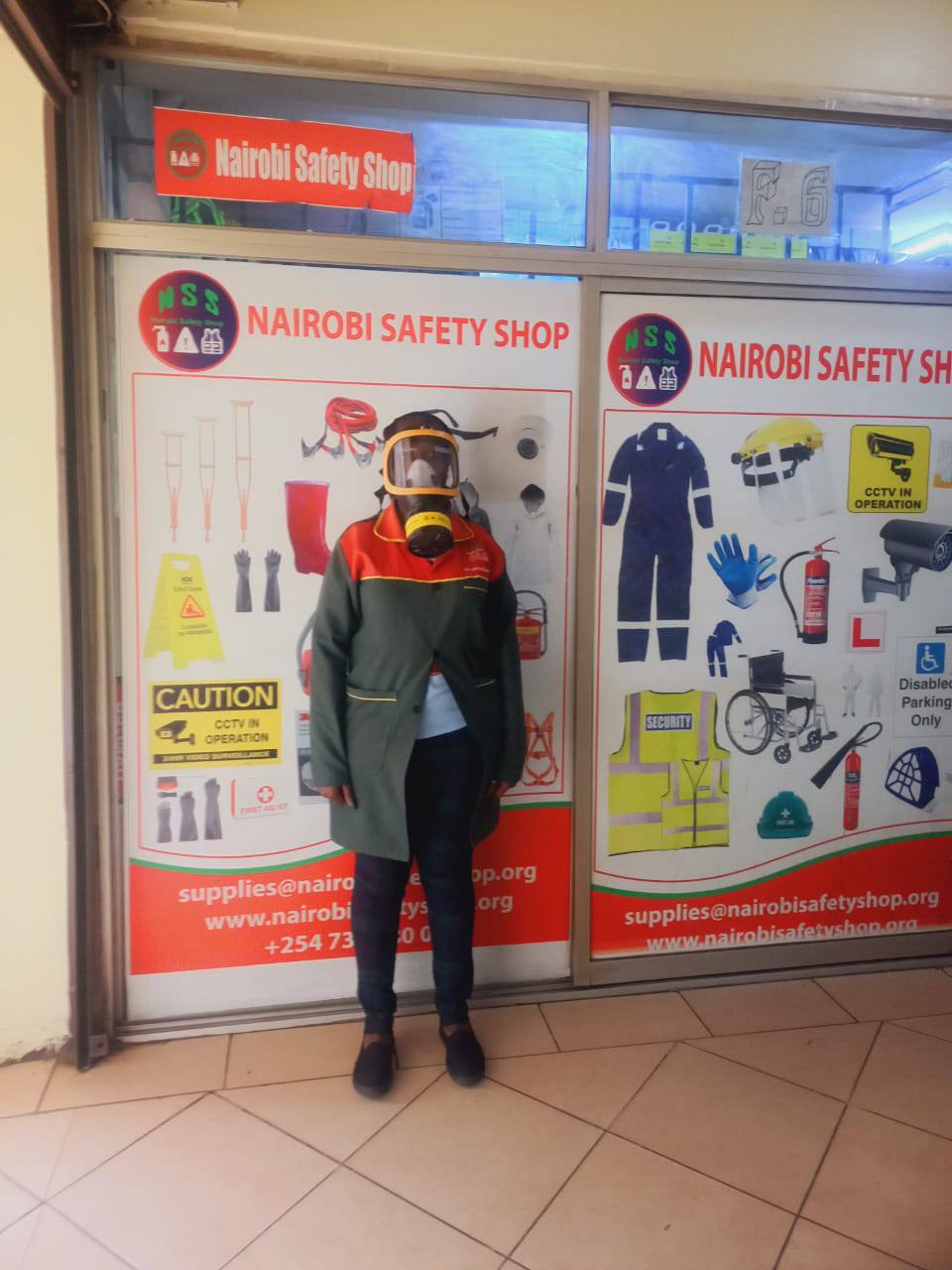 Face Face Gas Respirator Protrftion, Safety Boy S6700